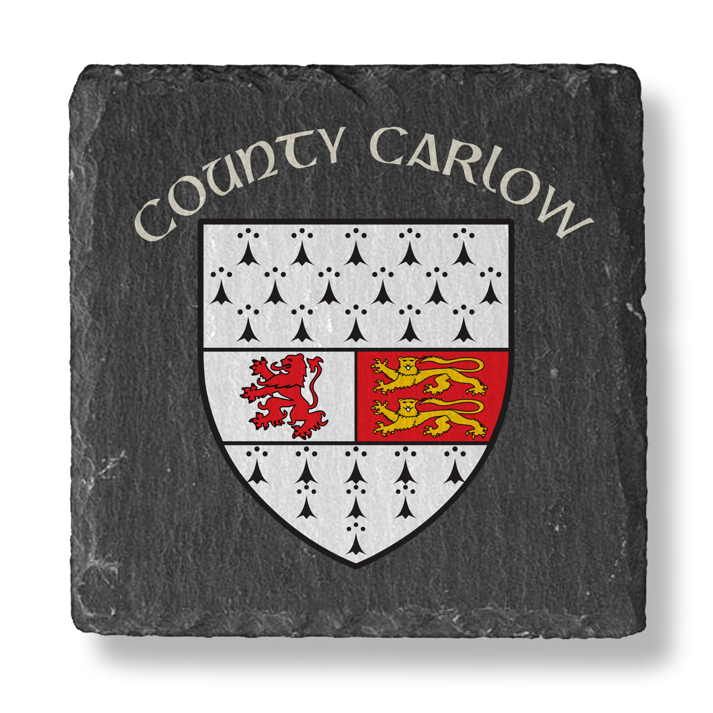 County Carlow 4" x 4" Coaster - Signs Of Ireland