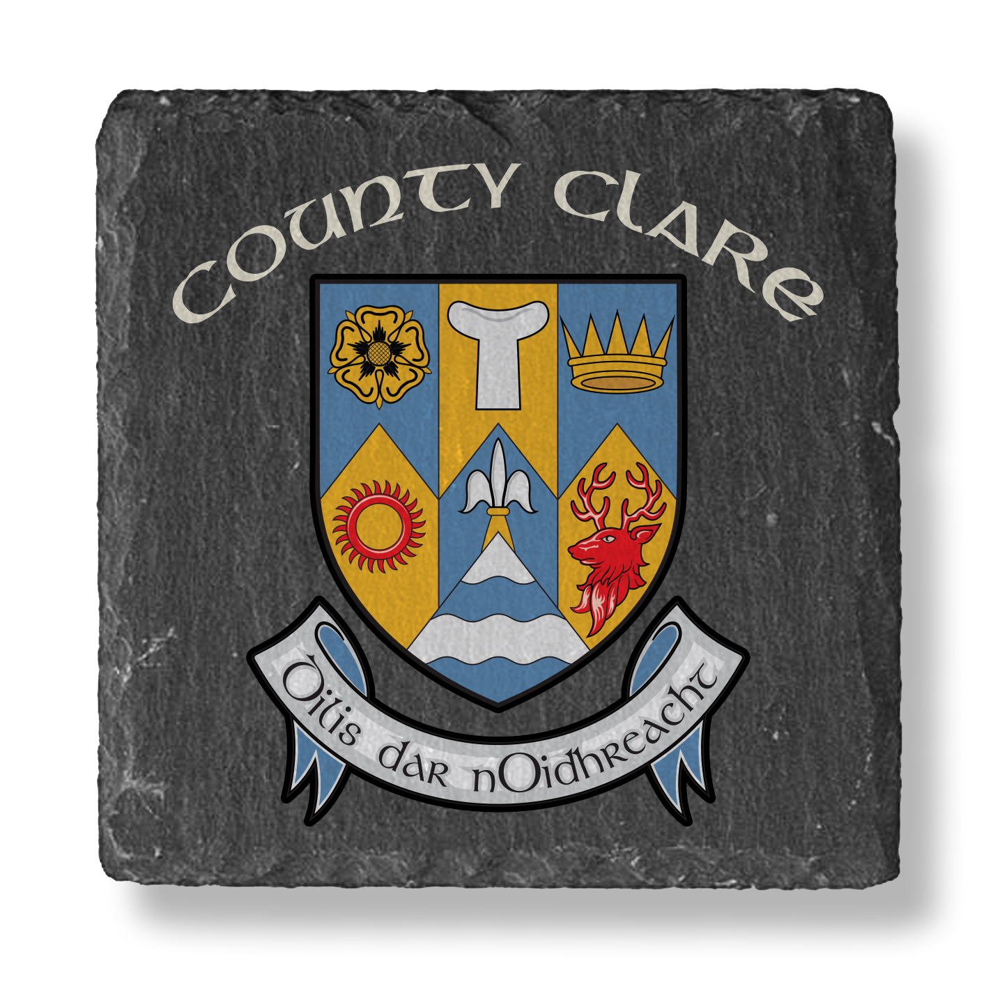 County Clare 4" x 4" Coaster - Signs Of Ireland